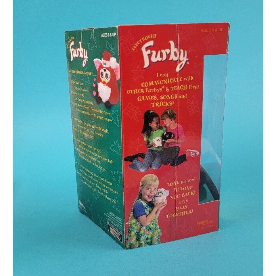Tiger Electronics Christmas Santa Furby Special Limited Edition 1999 ...