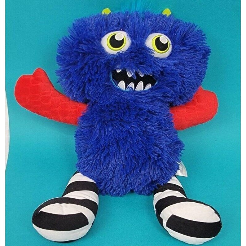 Build A Bear Mixter Monster Plush Blue Stuffed Animal 17" Halloween - Etsy