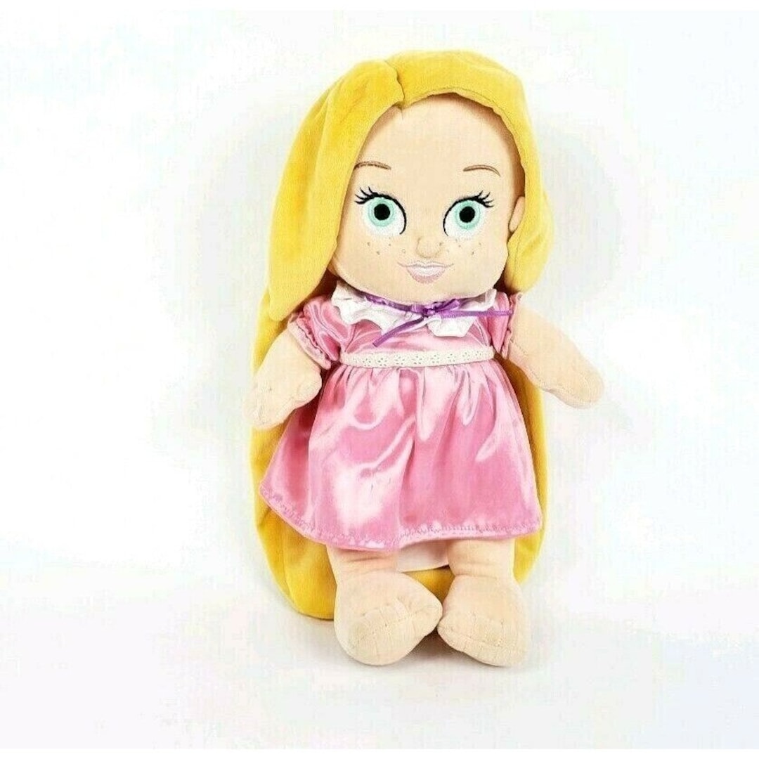 Disney Babies Tangled Rapunzel Plush Toddler Baby Stuffed Toy Doll 10 ...