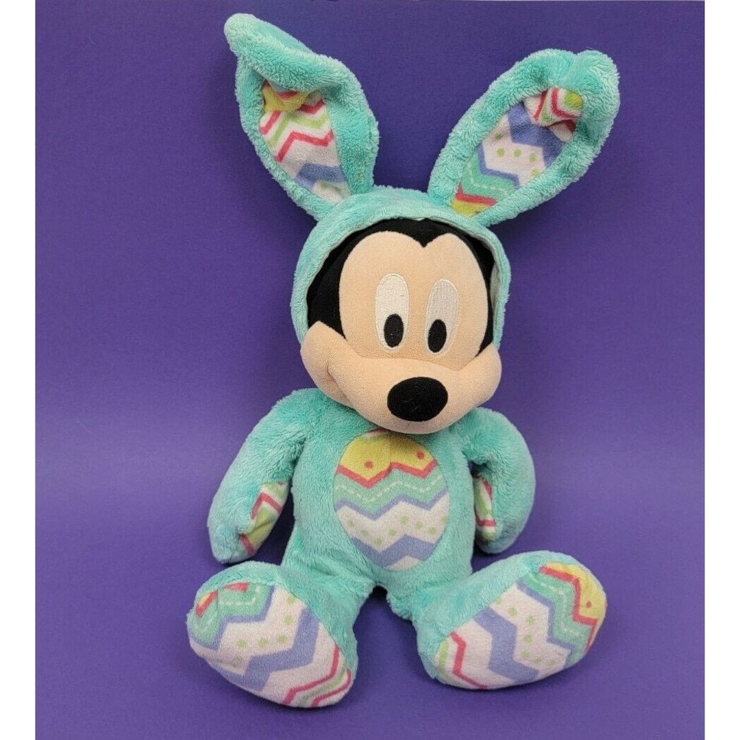 Disney Store Easter Mickey Mouse Plush Bunny Stuffed 13 Toy Doll - Etsy