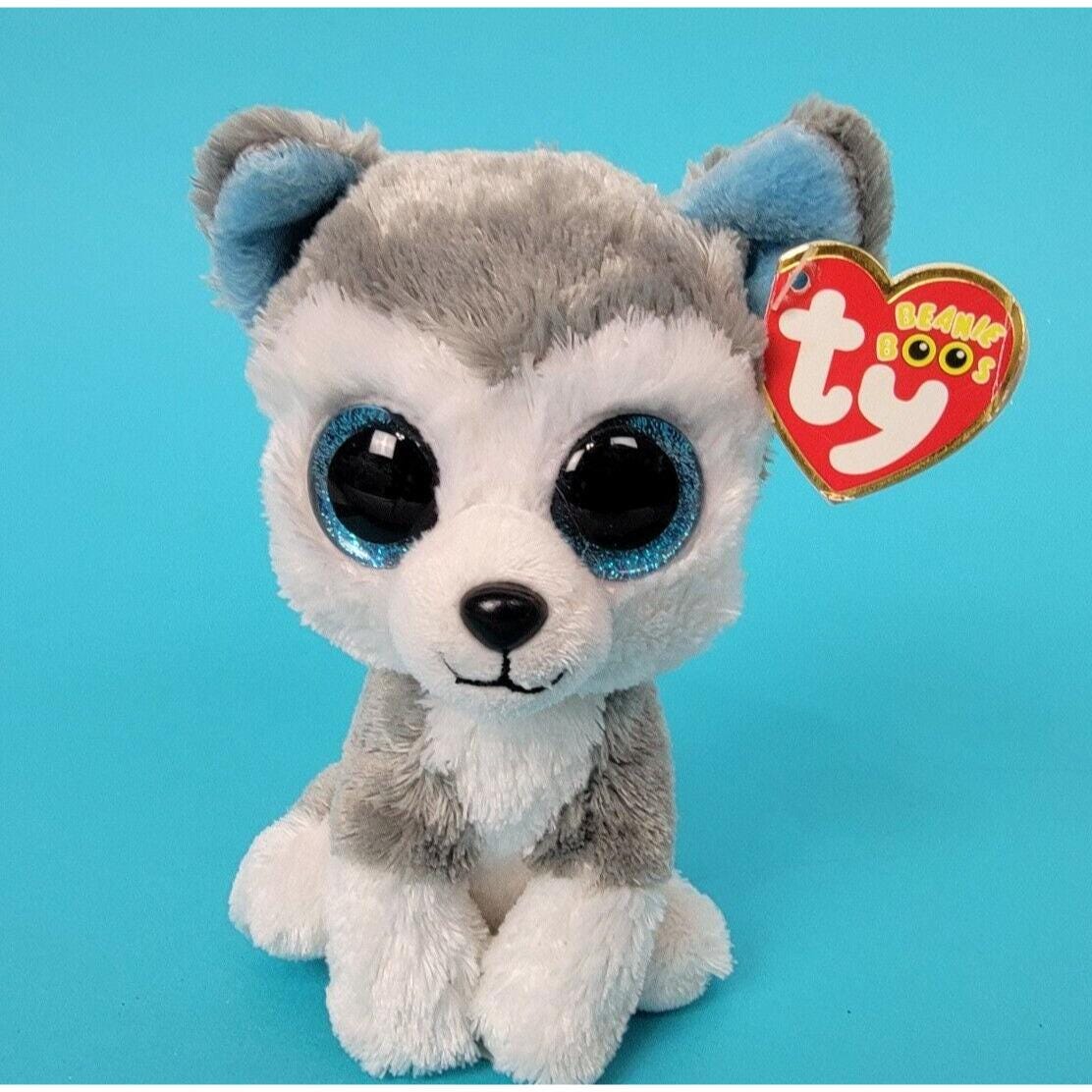 Ty Beanie Boos Slush Husky Plush 6" Stuffed Animal Dog Sparkle Doll - Etsy