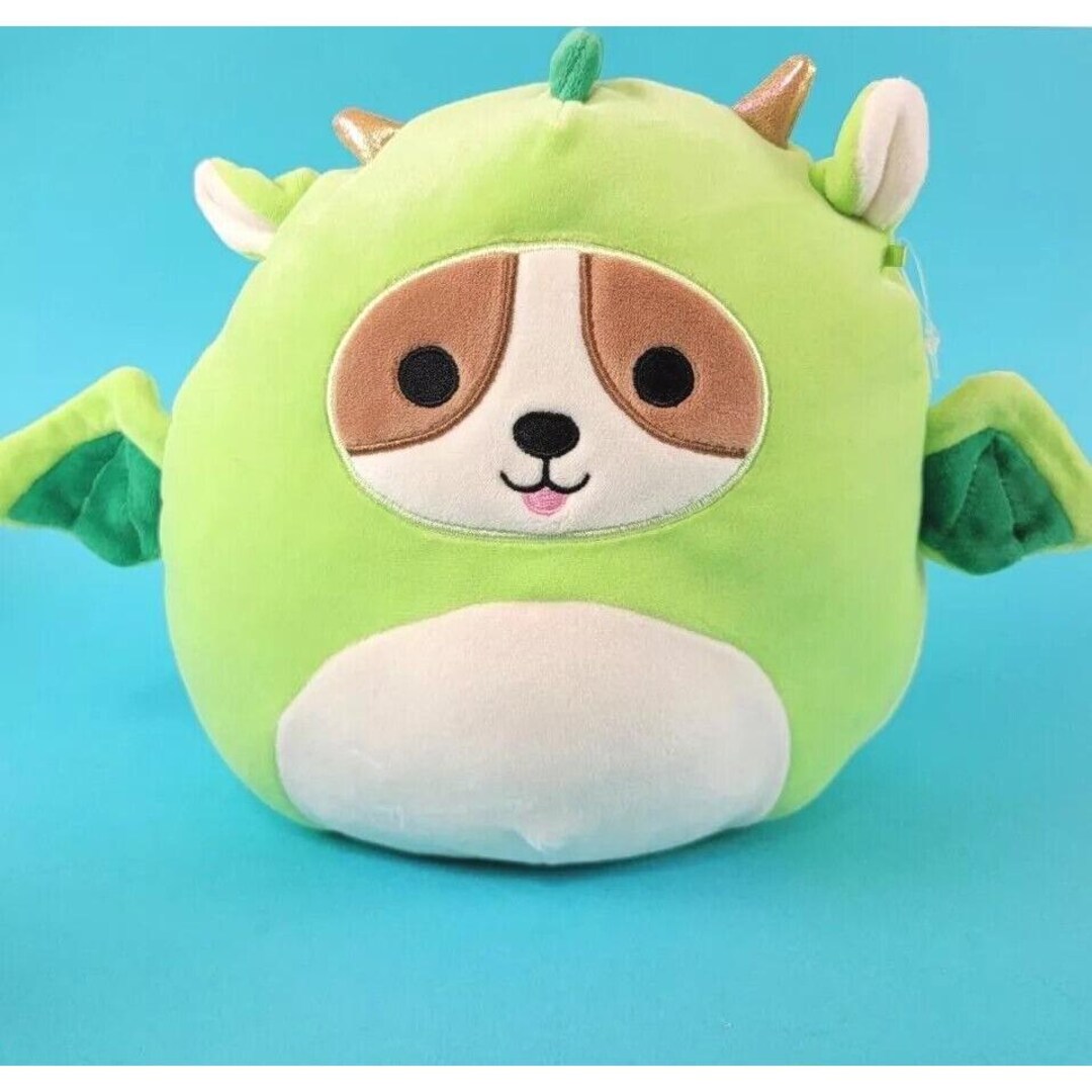 Squishmallow 8" Reginald the Corgi Dragon Costume Plush Stuffed Animal ...