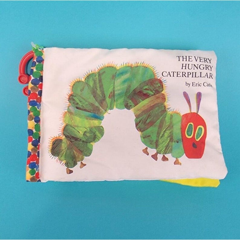 Eric Carle Hungry Caterpillar Plush Baby Book Fabic Stuffed Insect ...