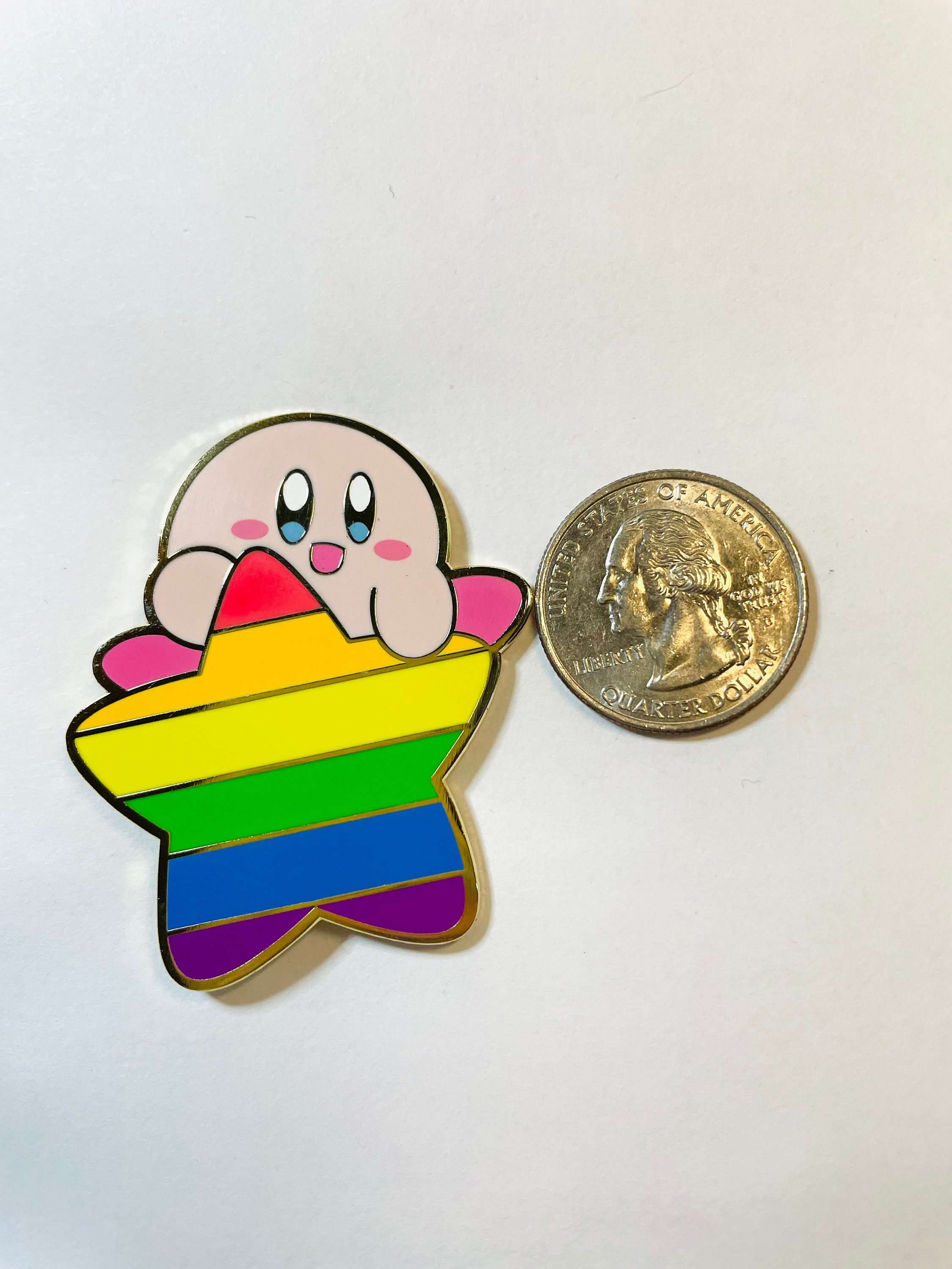 Kirby Enamel Pride Pins - Etsy