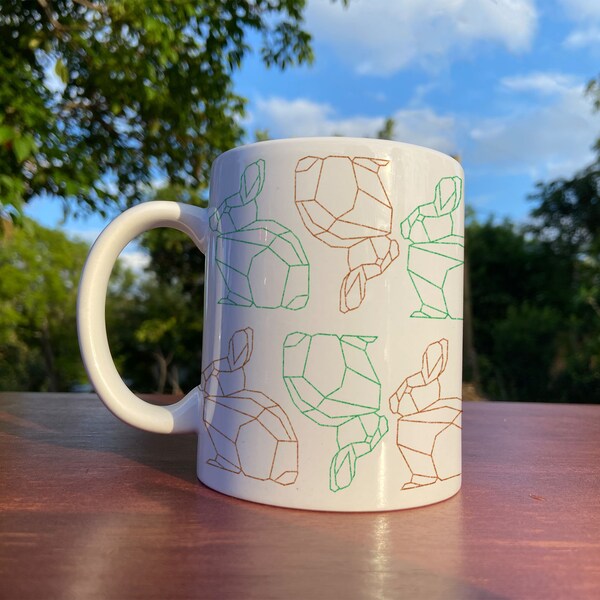 Abstract Bunny - Etsy