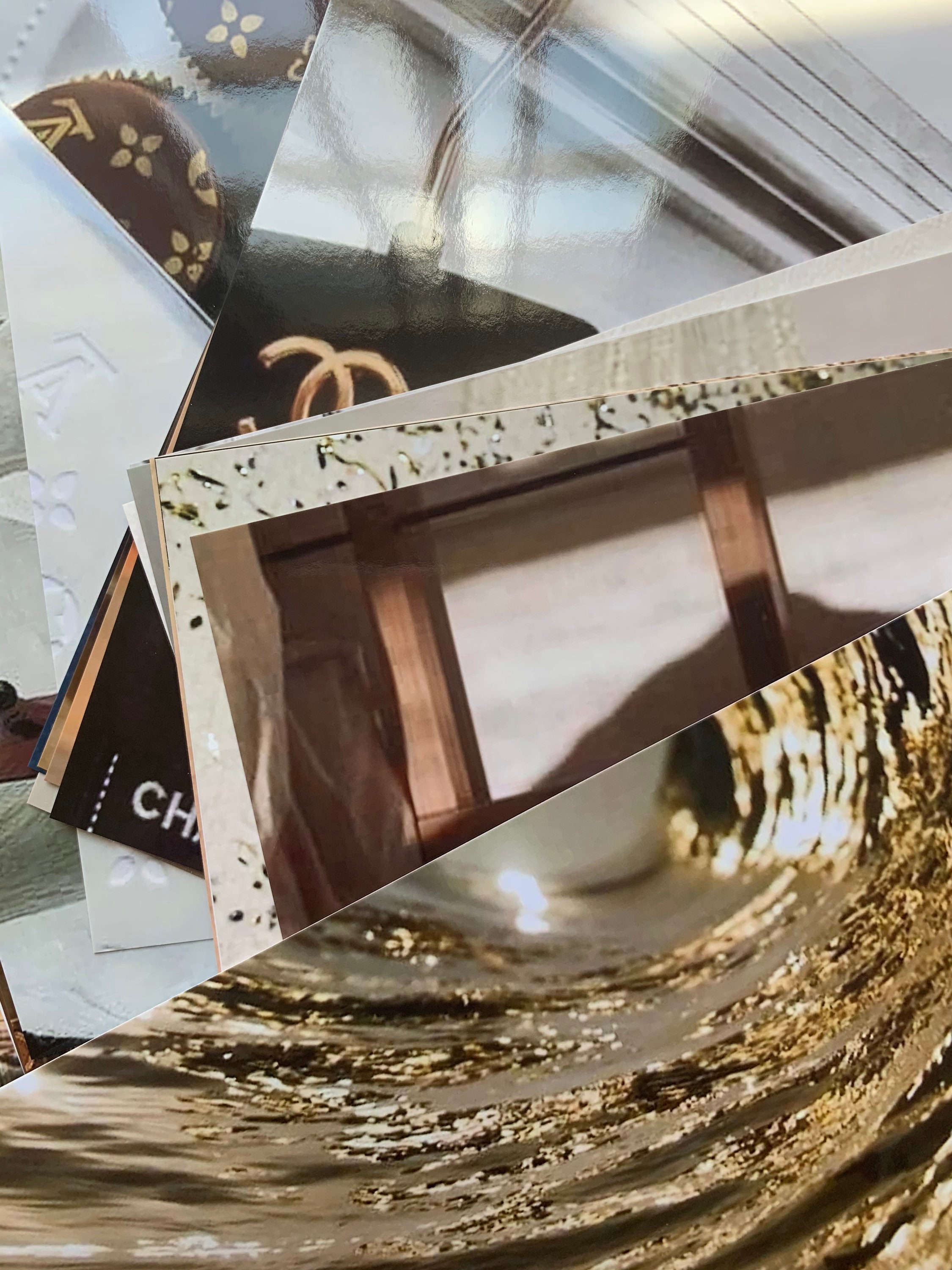 Custom Gold Boujee Luxury Fashion Photo Wall Collage Kit - Etsy