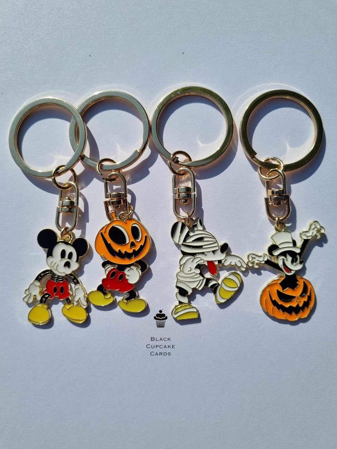 Mickey Mouse Halloween Keyrings | Disney Character Keyrings | Bag Charm ...