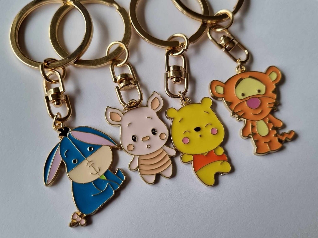 Pooh and Friends Keyrings | Disney Keyrings | Bag Charm | Keychain ...