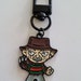 Horror Movie Character Enamel Keyrings in Black | Enamel Keychains ...