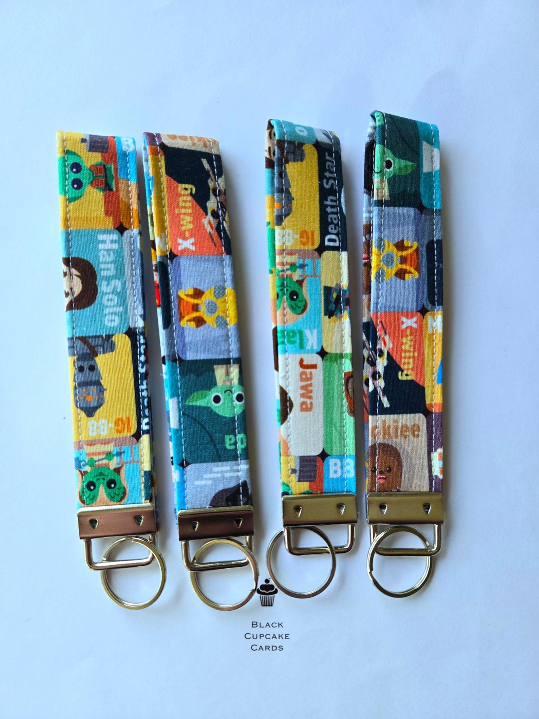 Star Wars Key Fobs| Handmade | Wristlet | Key Holder | Fabric Key Fob ...