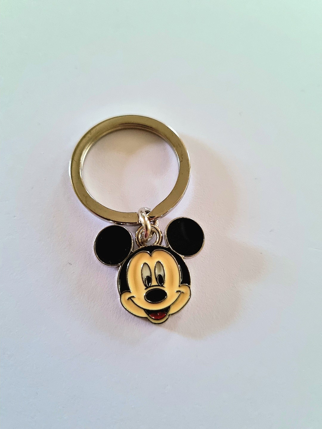 Mickey Mouse Keyring Bag Charm Keychain Handmade Gift - Etsy