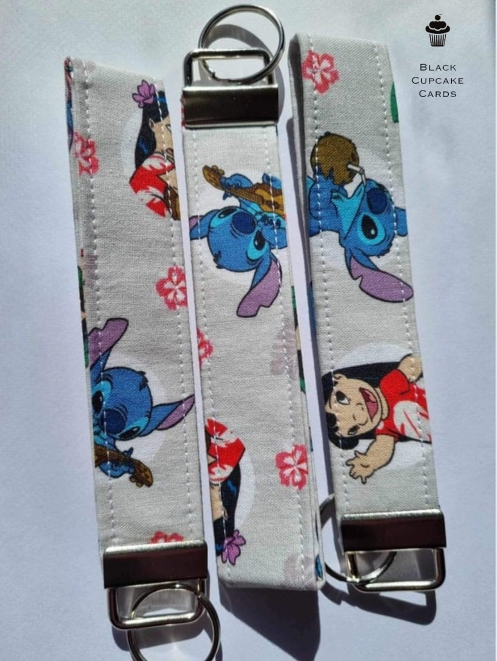 Lilo and Stitch Key Fobs | Handmade | Wristlet | Key Holder | Key ...