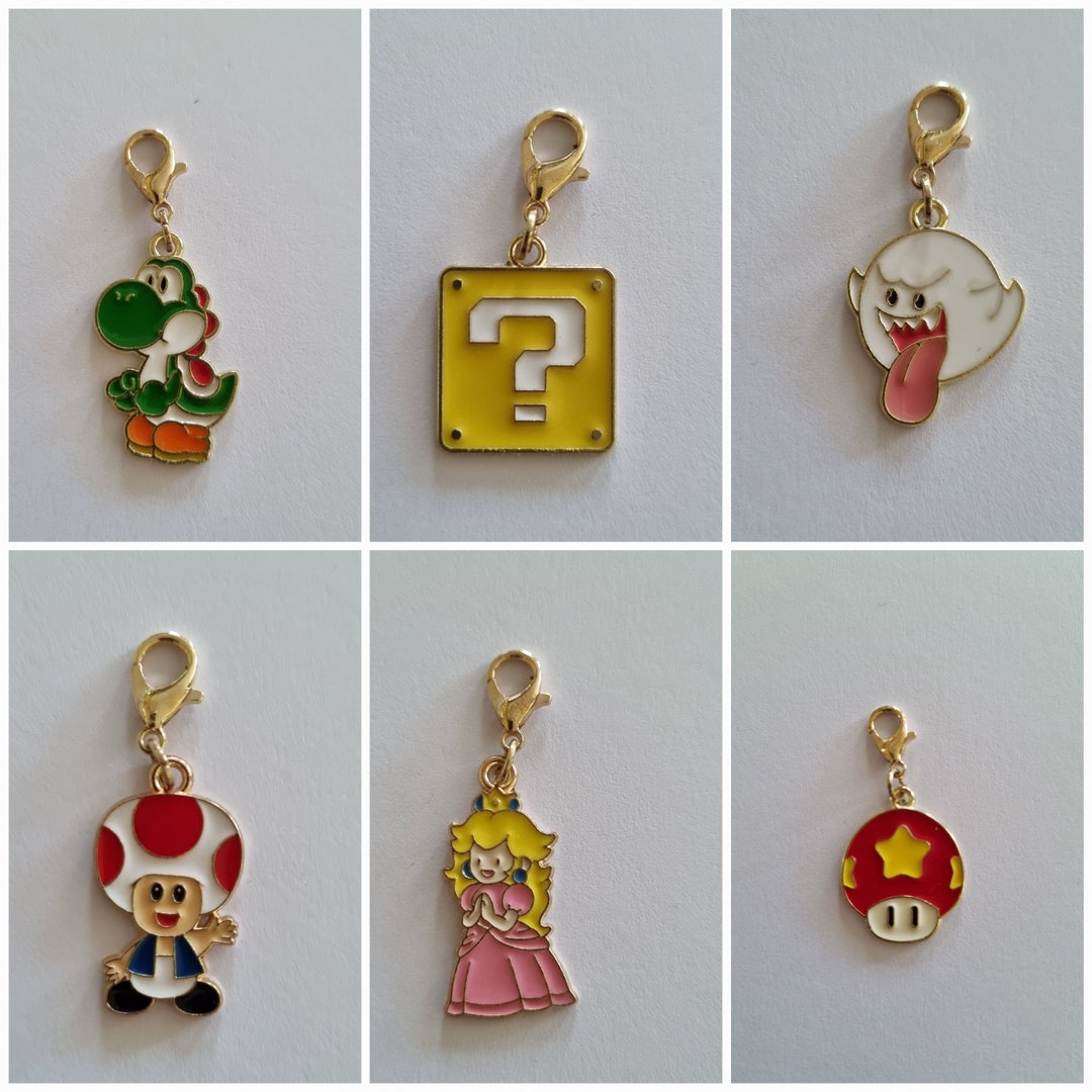 Super Mario Character Charms | Planner Charm | Bracelet Charm | Air ...