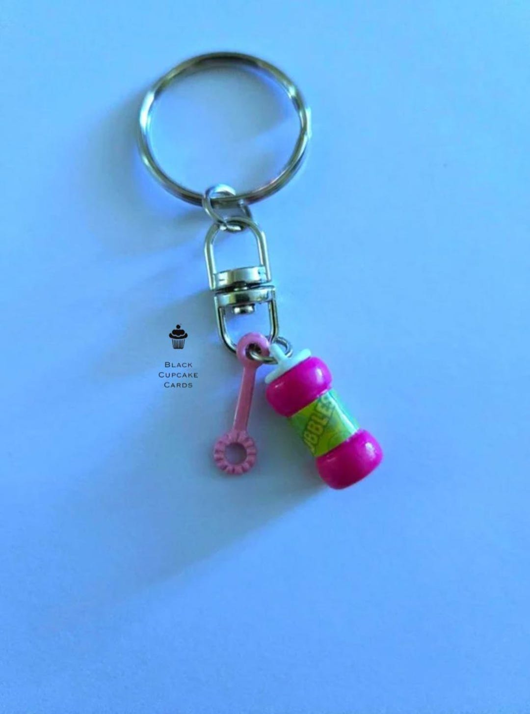 Bubble Blower Keyring | Bag Charm | Keychain | Handmade | Gift Ideas ...