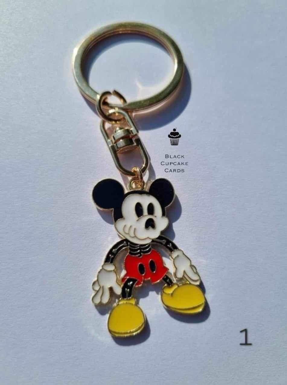 Mickey Mouse Halloween Keyrings Disney Character Keyrings Bag Charm ...