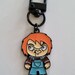 Horror Movie Character Enamel Keyrings in Black | Enamel Keychains ...
