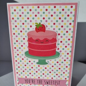 You're the Sweetest Birthday Card | Gift Card Holder | Handmade Cards ...