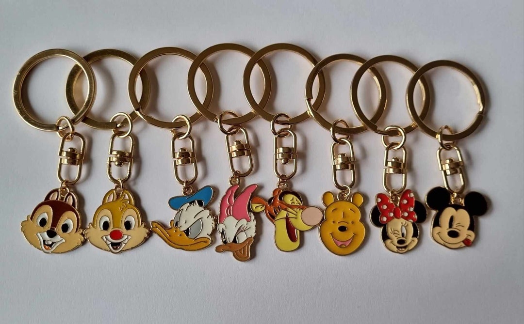 Mickey and Friends Keyrings | Disney Keyrings | Bag Charm | Keychain ...