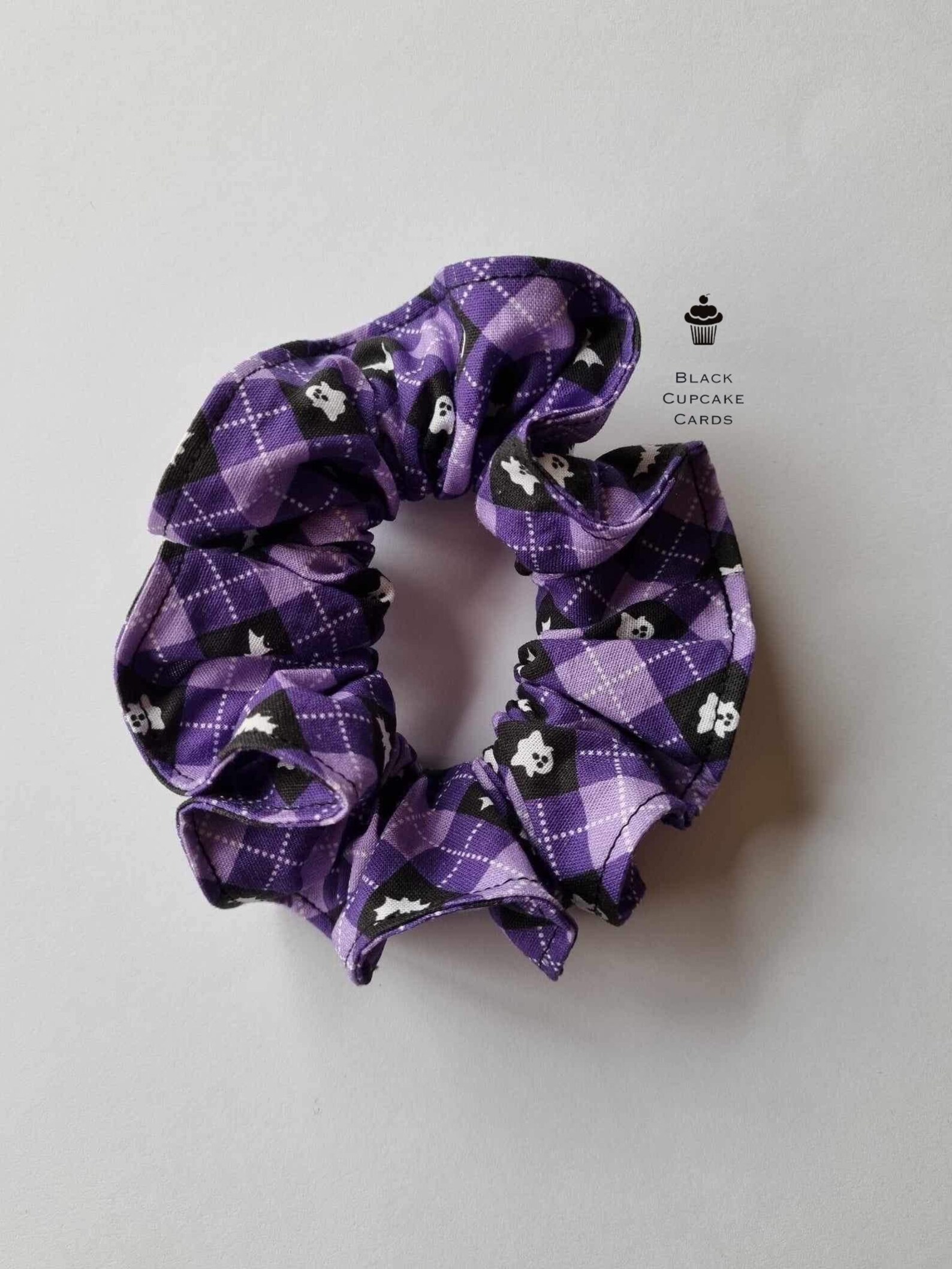 Halloween Argyle Scrunchies | Ghosts | Bats | Hair Accessories ...