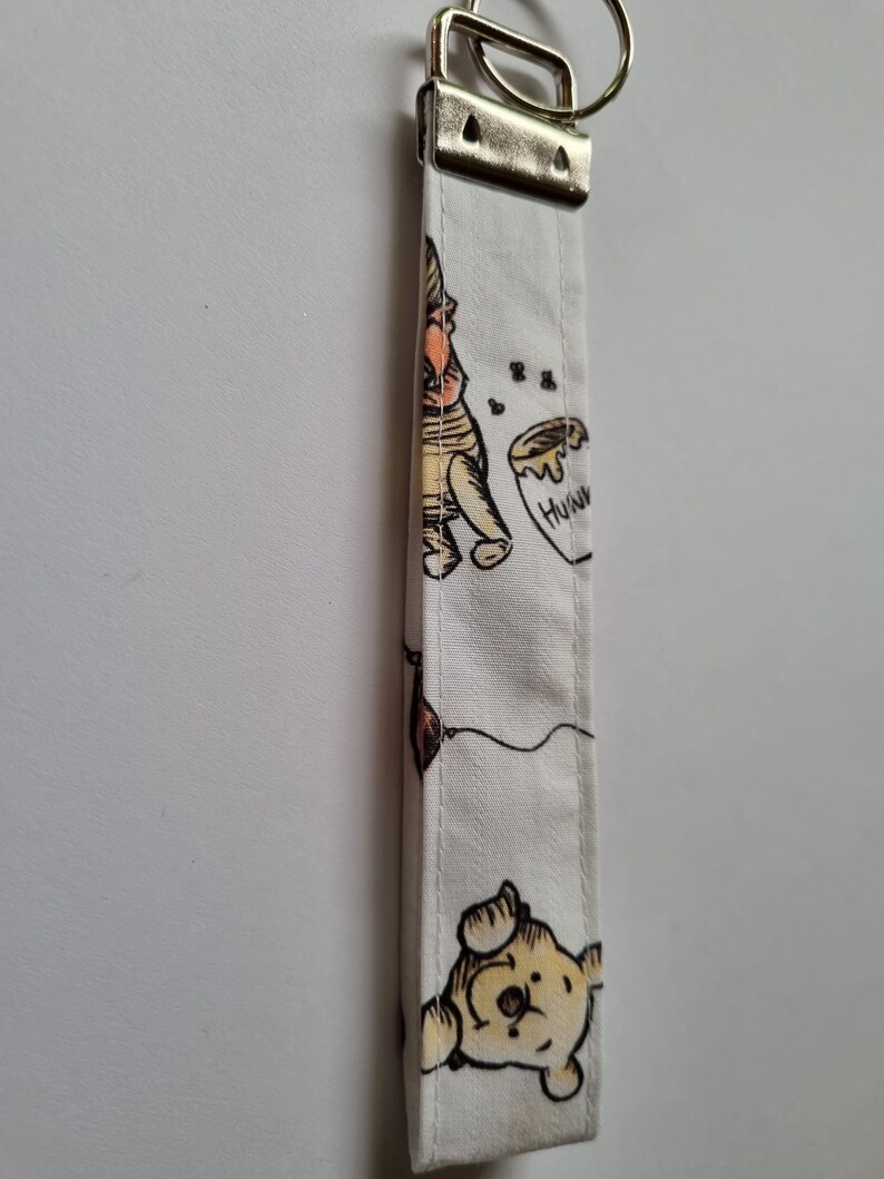 Winnie the Pooh Balloon Key Fob | Handmade | Wristlet | Key Holder ...