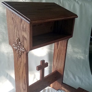 Premium Oak Prayer Kneeler Kneeling Bench Catholic Home Altar Shrine ...
