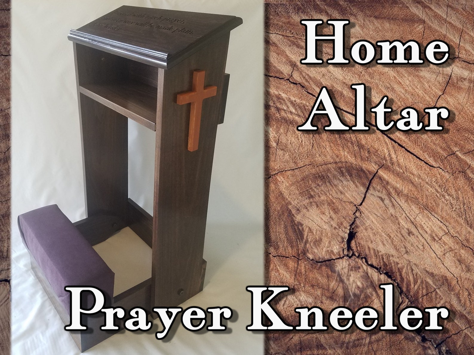 Folding Prayer Kneeler Kneeling Bench Catholic Altar Home - Etsy