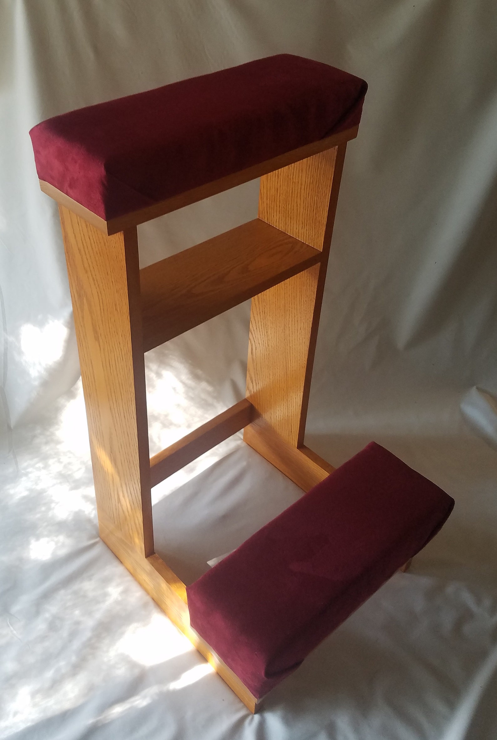 Fixed Leg Prayer Kneeler Kneeling Bench Catholic Altar Home Altar ...