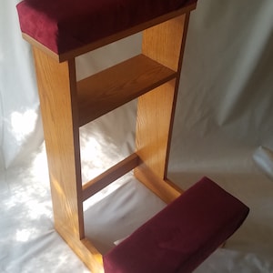 Fixed Leg Prayer Kneeler Kneeling Bench Catholic Altar Home Altar ...
