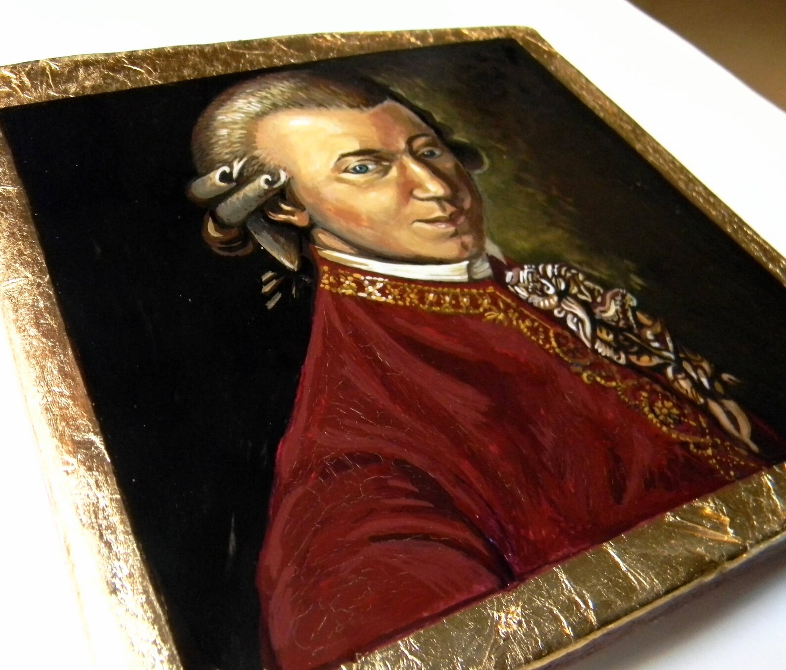 Ritratto di Mozart, copia dipinta a mano - Etsy Italia