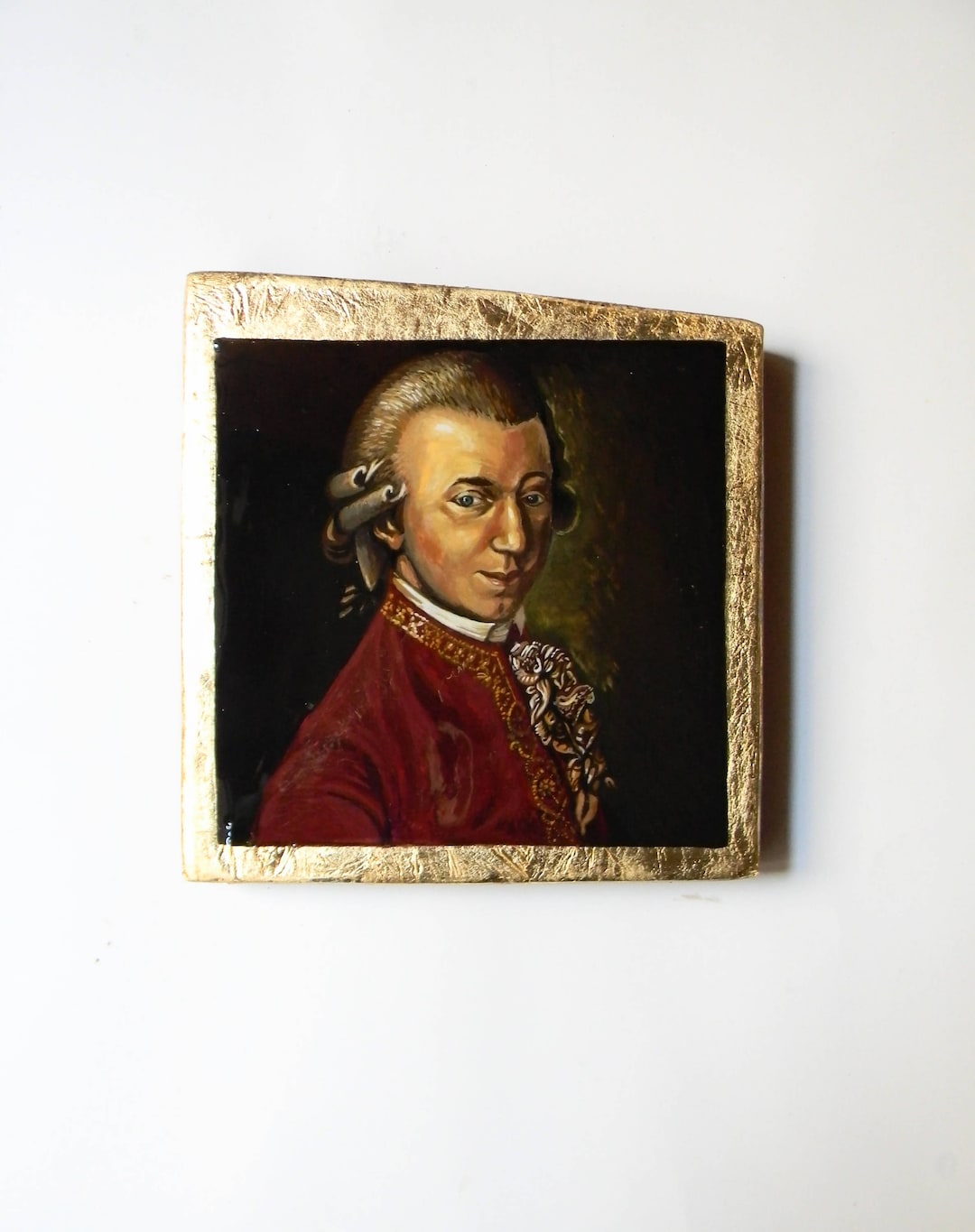 Ritratto di Mozart, copia dipinta a mano - Etsy Italia