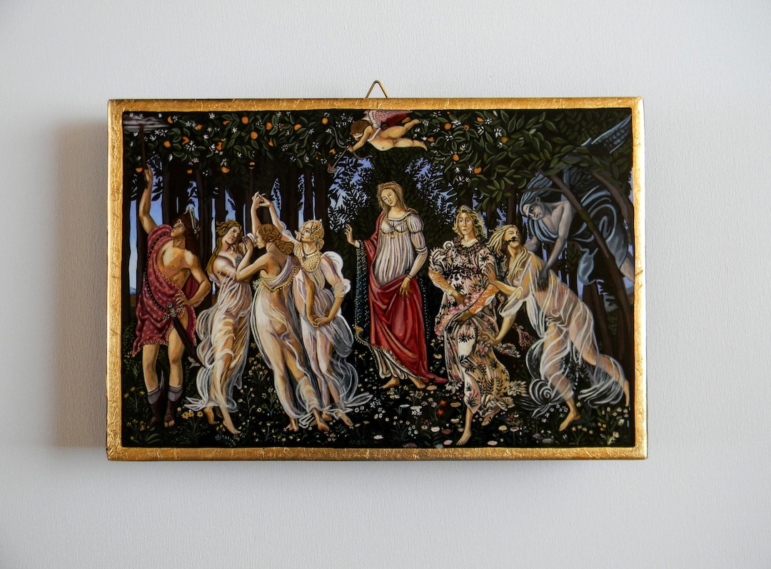 After Botticelli - the Spring, Hand Painted Copy. - Etsy