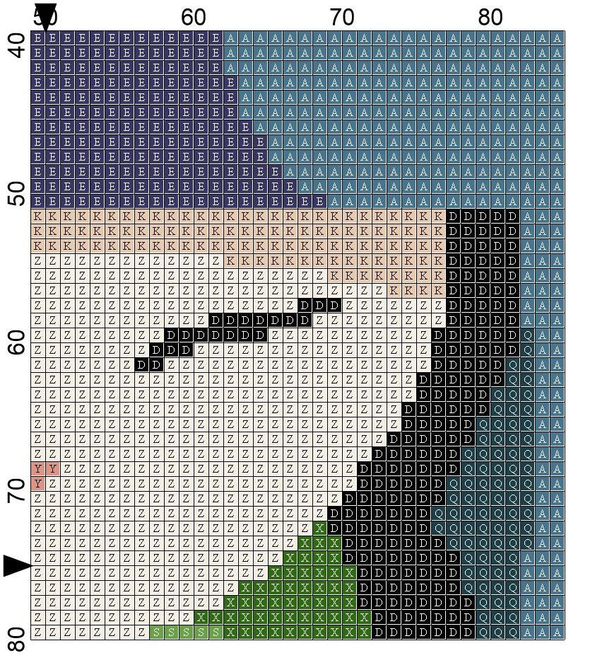 PDF PATTERN GEISHA Cross Stitch Pattern Code 11 Japan Theme - Etsy