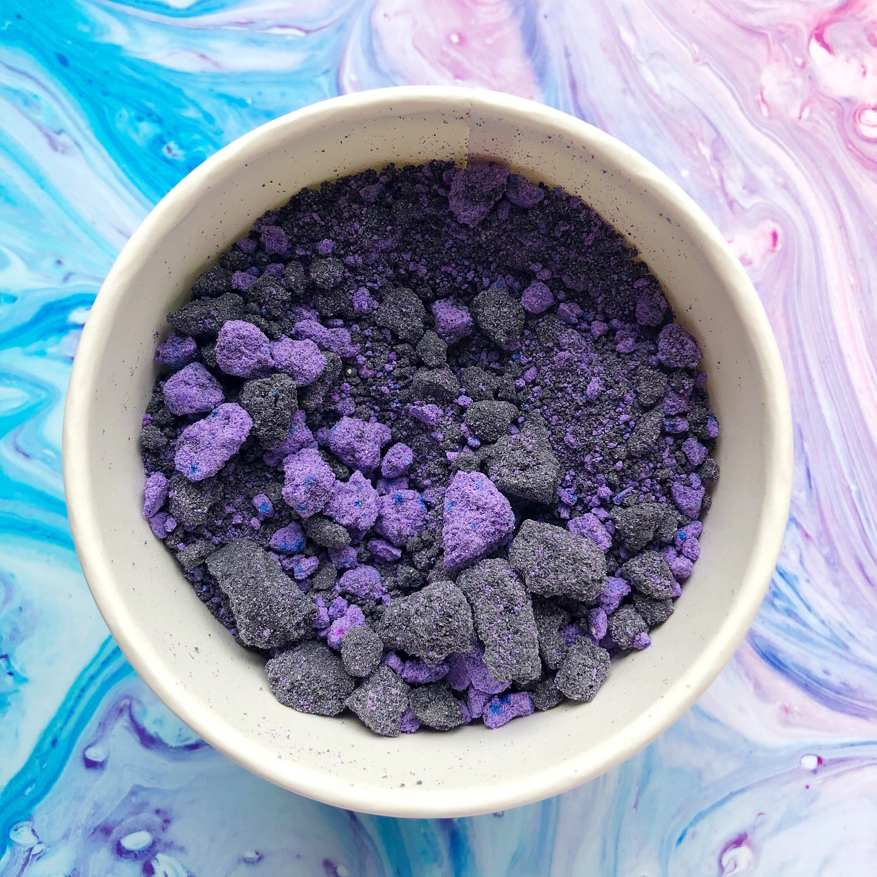 Bubble Crumble Black Poppy - Bubble Bar - Solid Bubble Bath - Plastic ...
