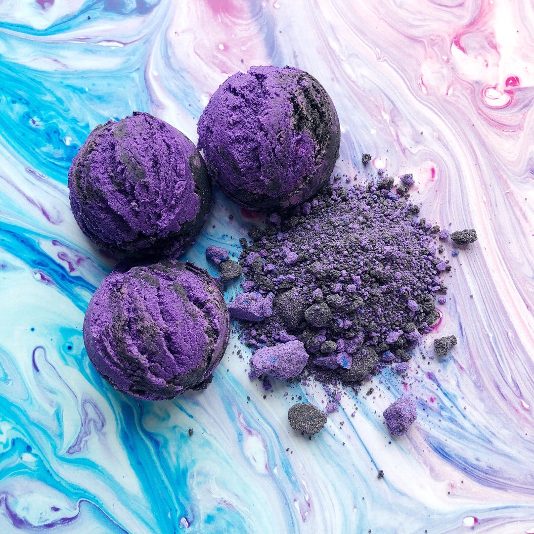 Bubble Crumble Black Poppy - Bubble Bar - Solid Bubble Bath - Plastic ...