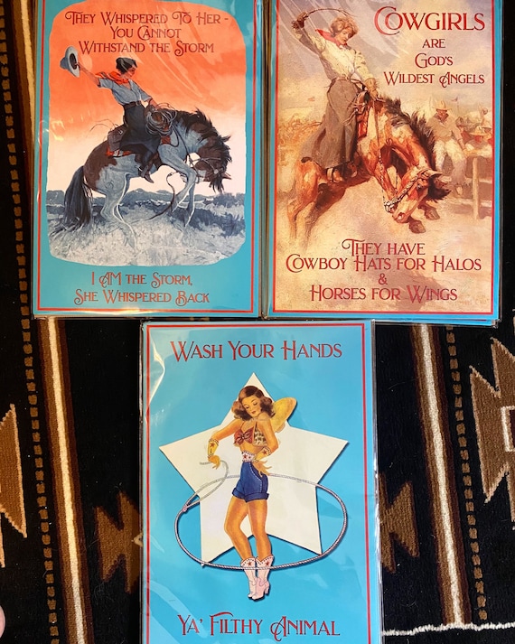 12x18 Cowgirl Posters Made to Order Please Allow 1-2 - Etsy