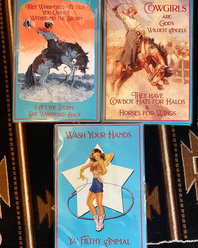 12”x18” Cowgirl Posters ** Made to Order, Please Allow 1-2 Weeks - Etsy