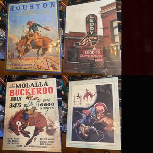 18x24 Vintage Rodeo Poster Prints preorder 2-3 Weeks - Etsy
