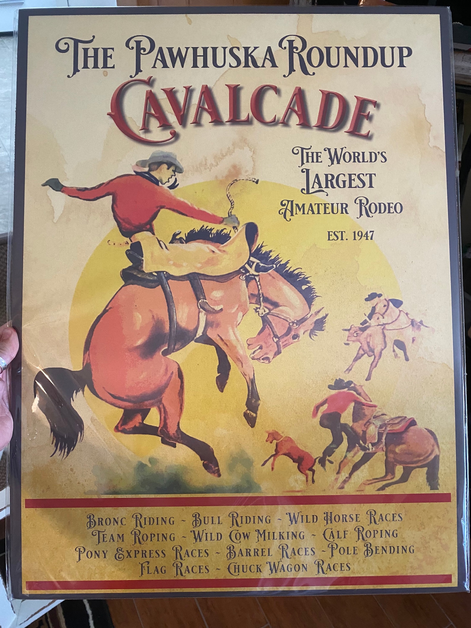 18x24 Vintage Rodeo Poster Prints Made to Order Please - Etsy