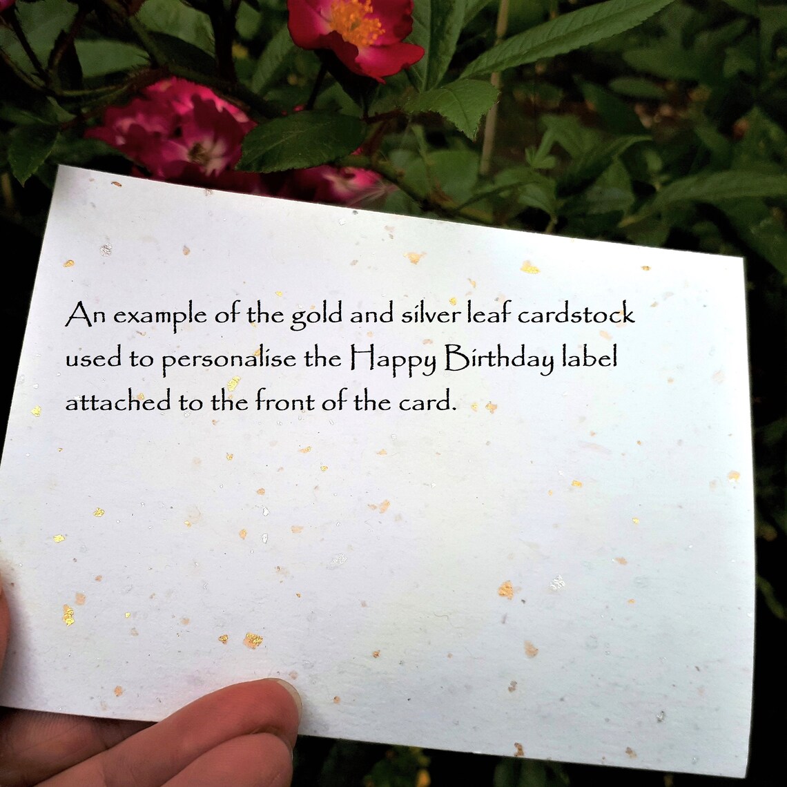 Personalised 77th Birthday Card, Pressed Flower PRINT - Etsy