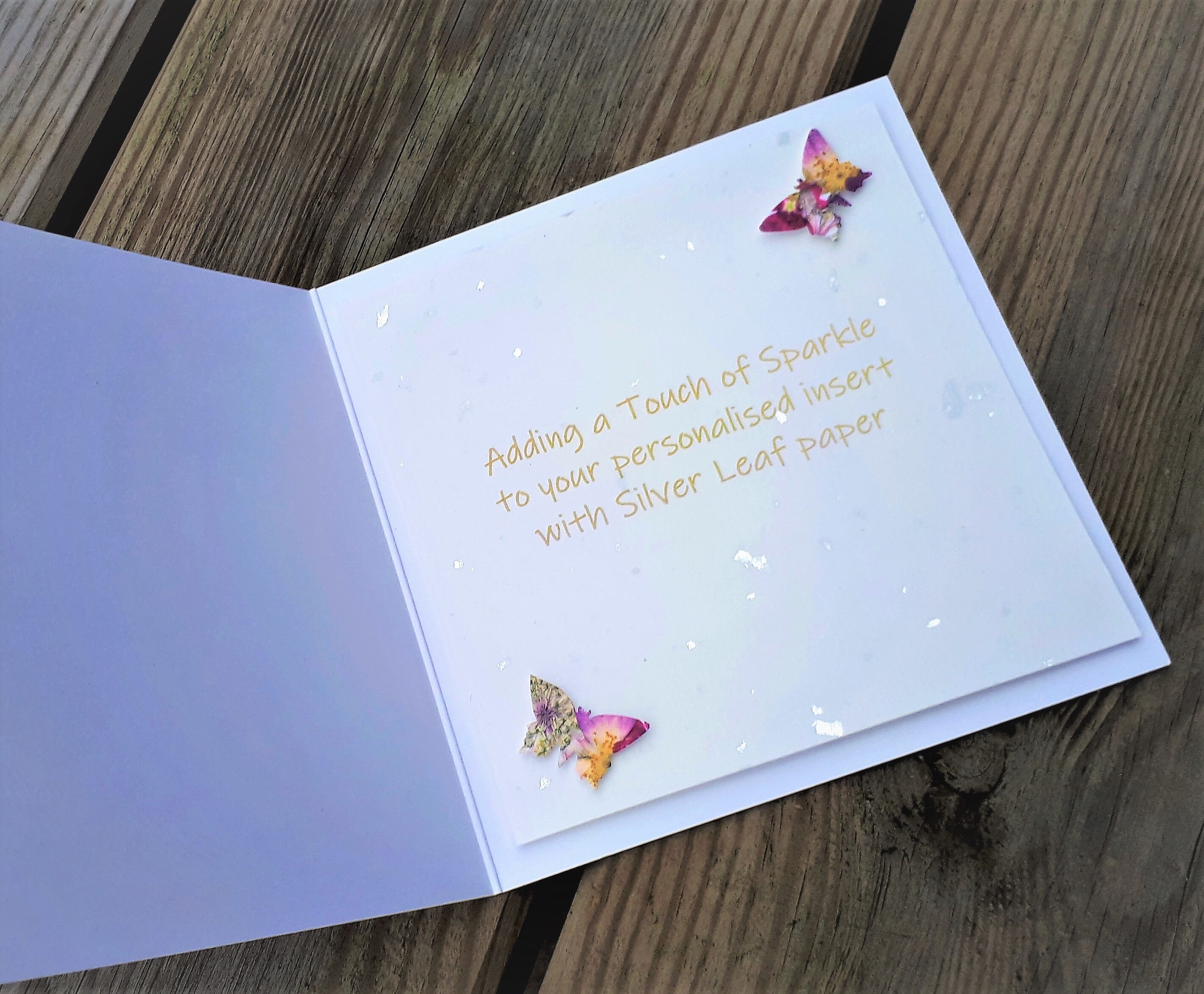 Personalised Letter A Card Pressed Flower PRINT - Etsy UK