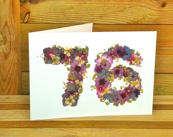 76th Birthday Card | Etsy