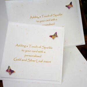 Personalised 51 Card, Pressed Flower PRINT - Etsy UK