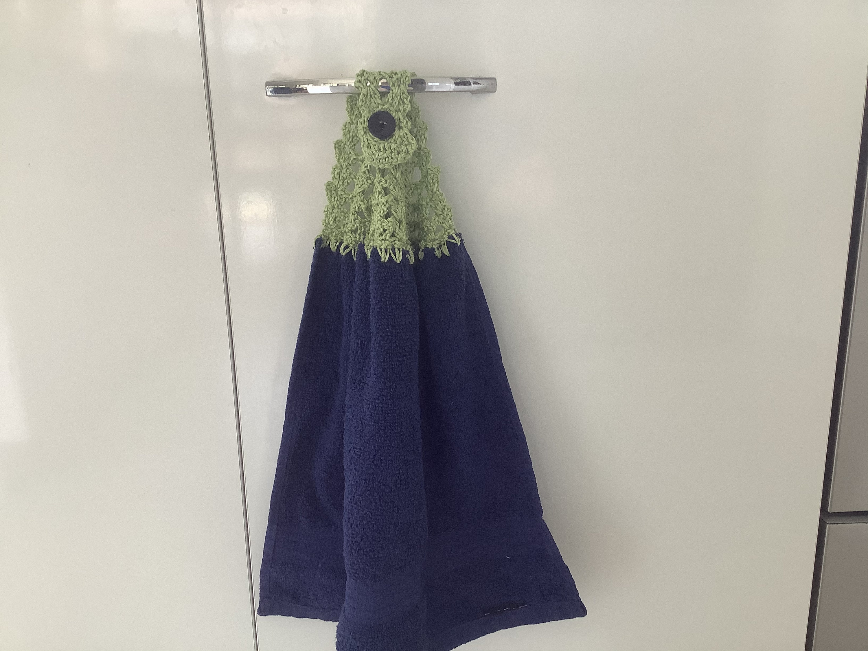 Simple Crochet Towel Topper Pattern, PDF Pattern, Simple Shell Pattern ...