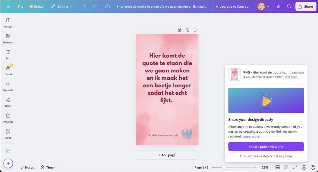 Canva Tutorial Pdf to Create an Instagram Post or Story - Etsy
