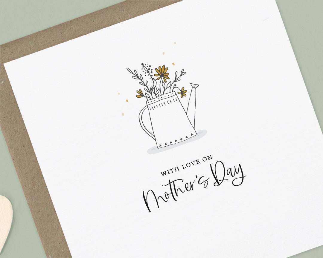 Gardening Mothers Day Card, Mothers Day Card, Happy Mothers Day Card ...
