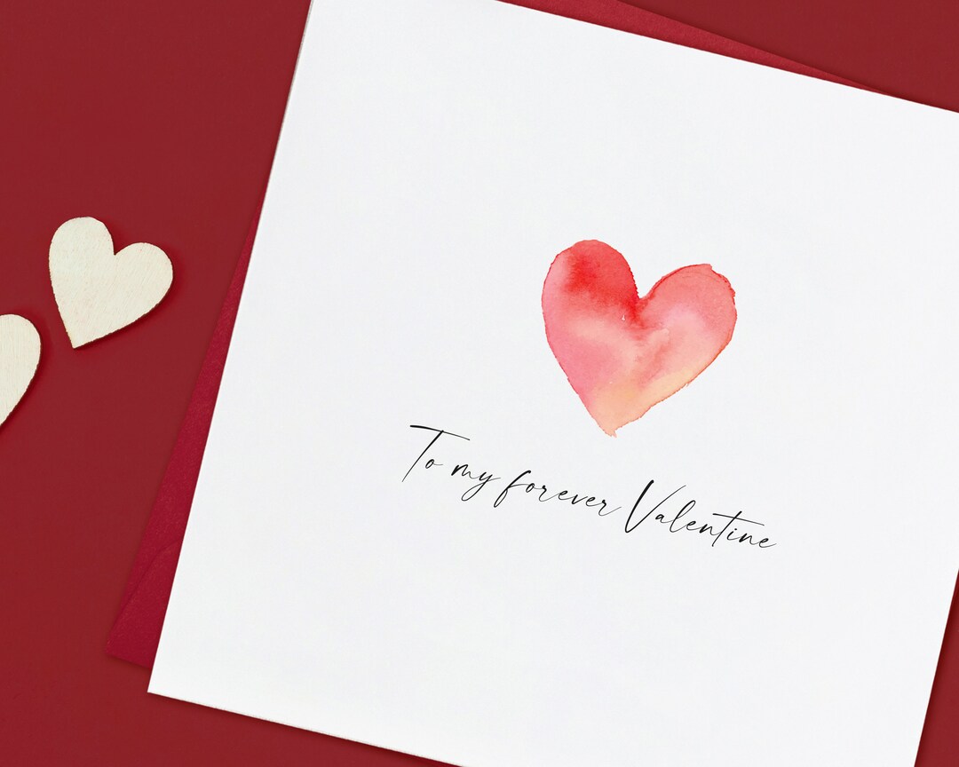 Fiance Valentines Card, Valentines Card Fiance, Valentine Card Fiancé, to My Forever Valentine ...