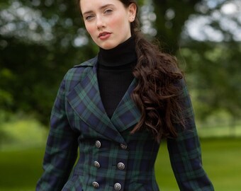 Lady Mary Jacket in Your Choice of Luxury Tartan | Etsy UK
