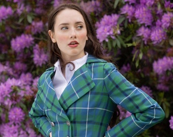 Lady Mary Jacket in Your Choice of Luxury Tartan | Etsy UK