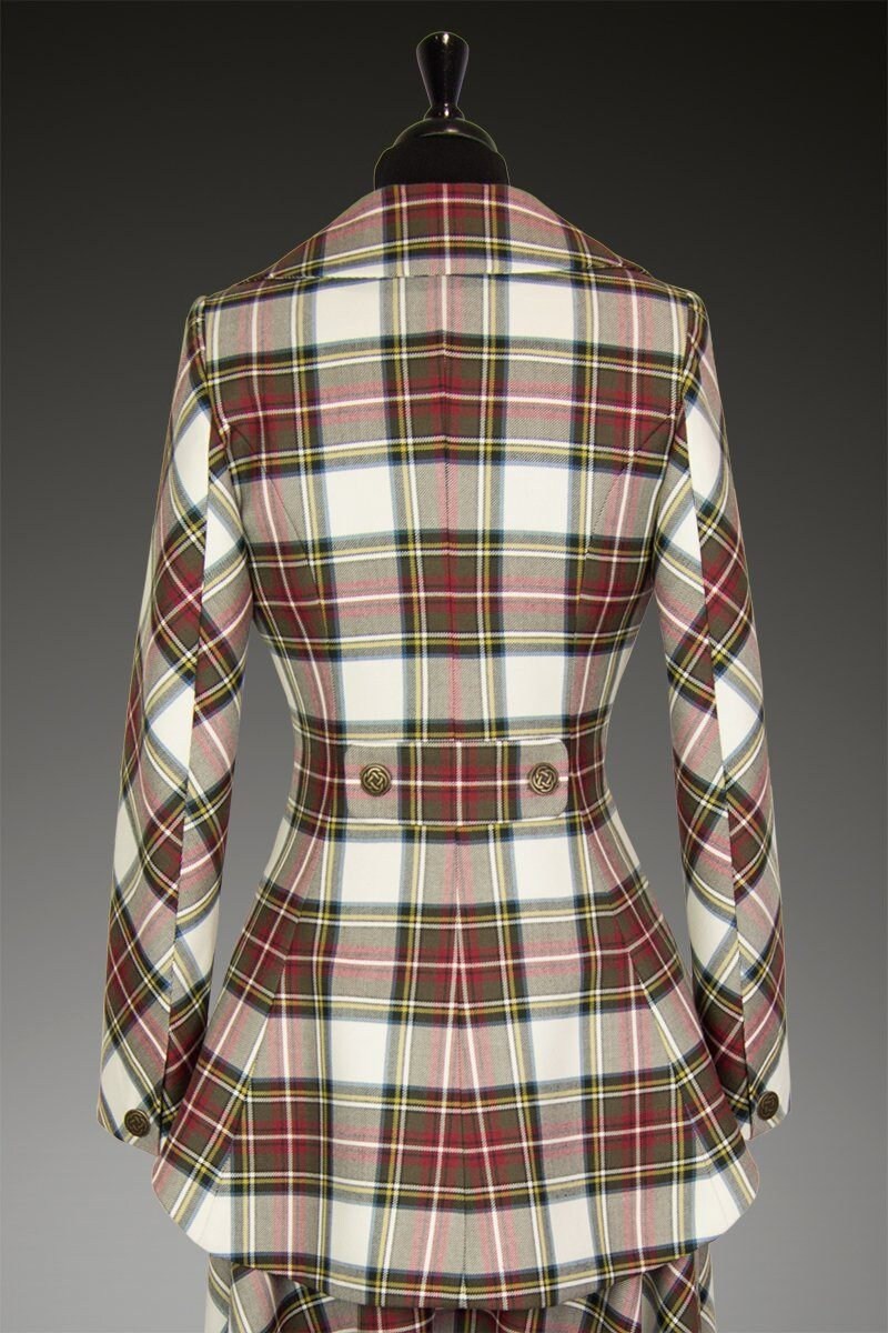 Lady Mary Jacket in Your Choice of Luxury Tartan - Etsy UK