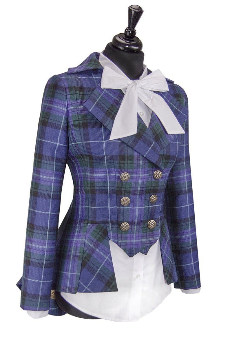 Lady Mary Jacket in Your Choice of Luxury Tartan | Etsy UK